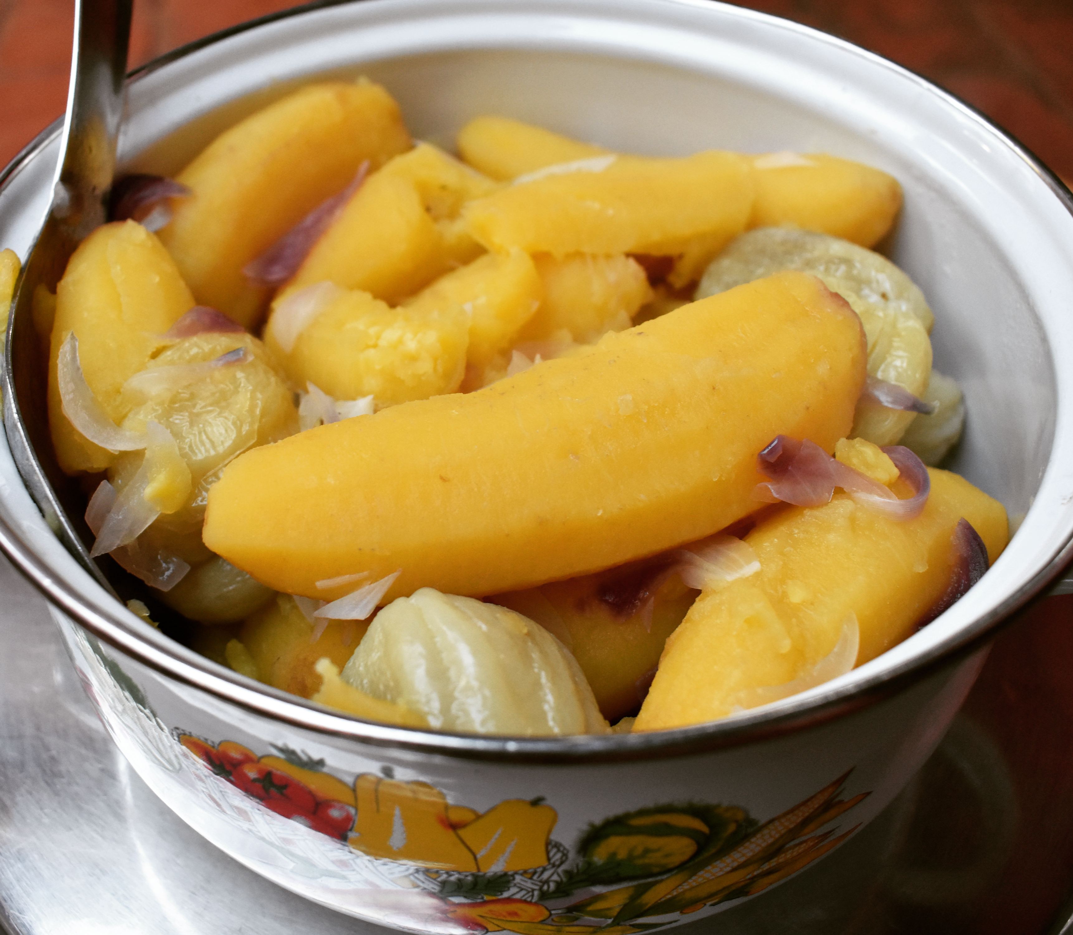 Flo’s recipe for Ugandan Matooke Katogo – People I Meet and Food They Eat